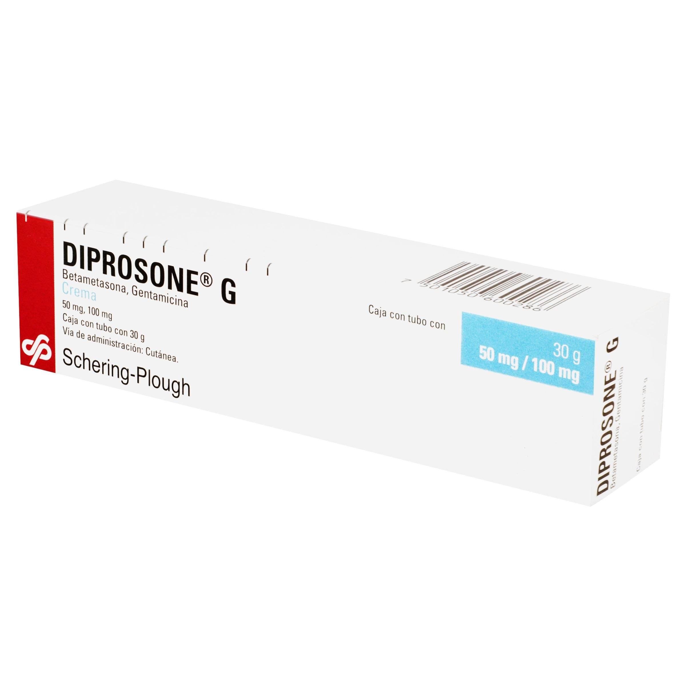 Diprosone G Crema 50Mg/100Mg 30G (Betametasona/Gentamicina) — WeCare Pharma