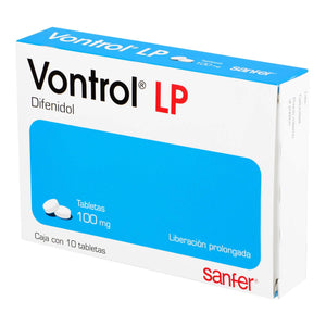 Vontrol Lp 100Mg Con 10 Tabletas (Difenidol) — WeCare Pharma