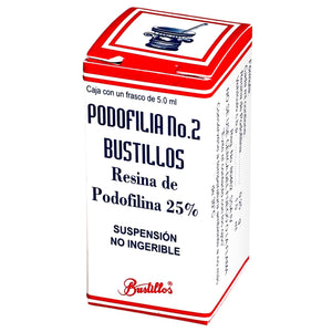 Podofilia No.2 Suspensión 25% 5Ml (Resina De Podofilina) — WeCare Pharma