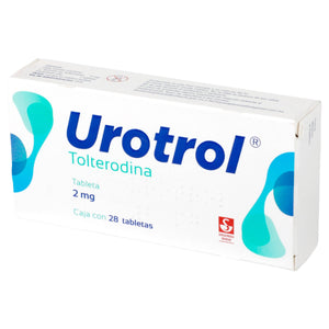 Urotrol 2Mg Con 28 Tabletas (Tolterodina) — WeCare Pharma