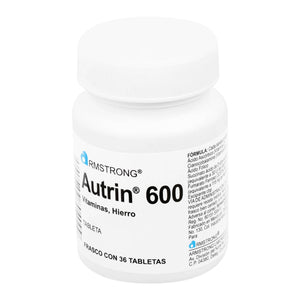 Autrin 600Mg Con 36 Tabletas (Vitaminas]/Minerales) — WeCare Pharma