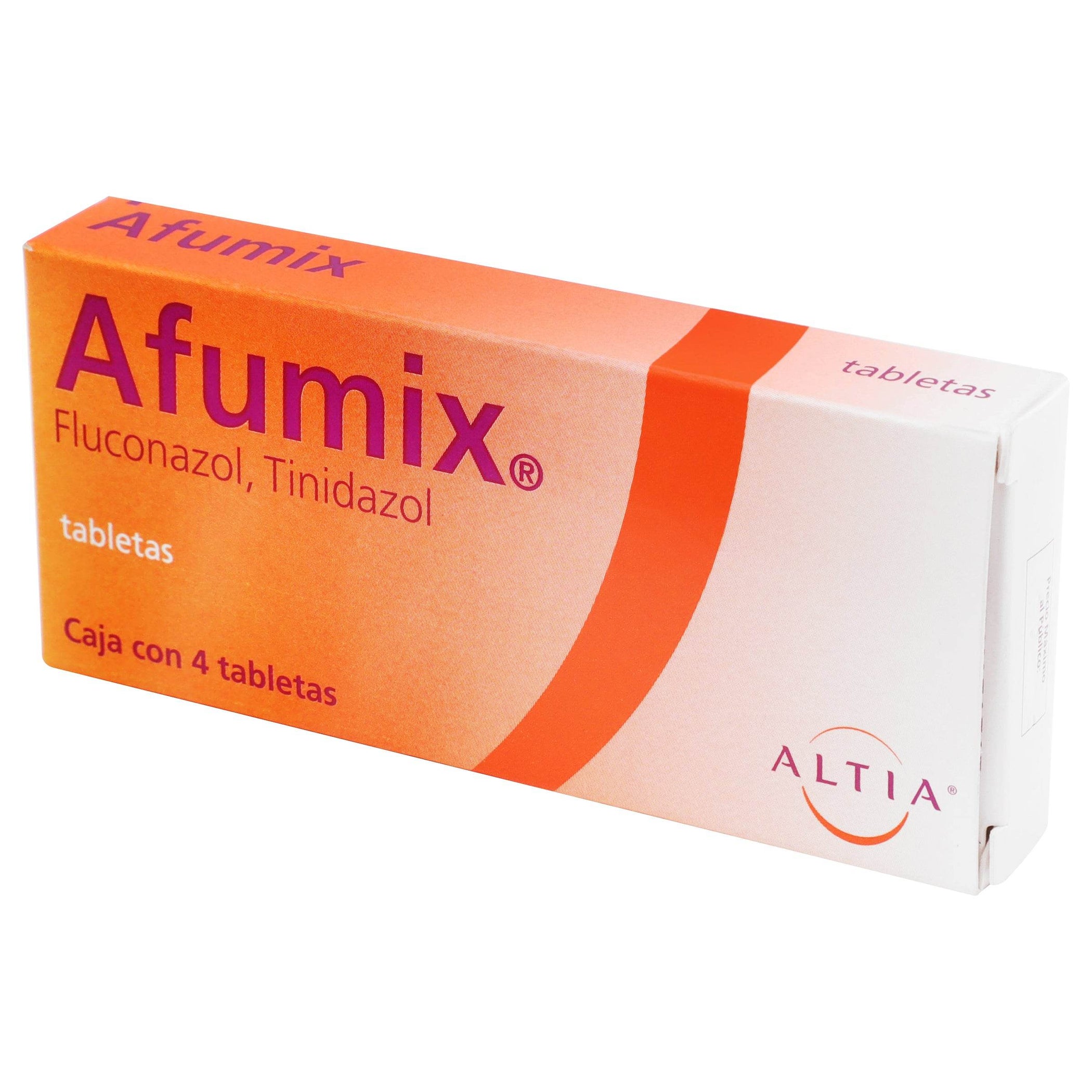 Afumix 37.5/500Mg Con 4 Tabletas (Fluconazol/Tinidazol) — WeCare Pharma