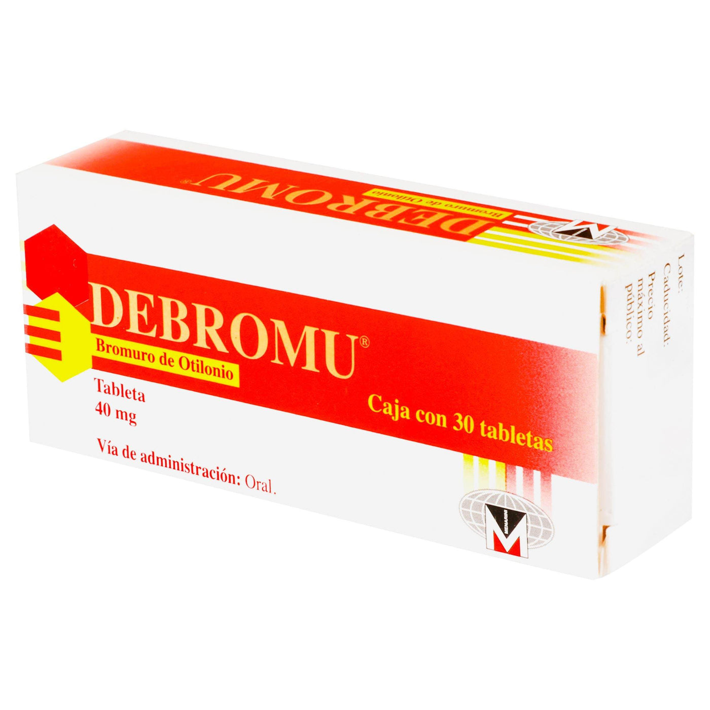 Debromu 40Mg Con 30 Tabletas (Bromuro De Otilonio) — WeCare Pharma