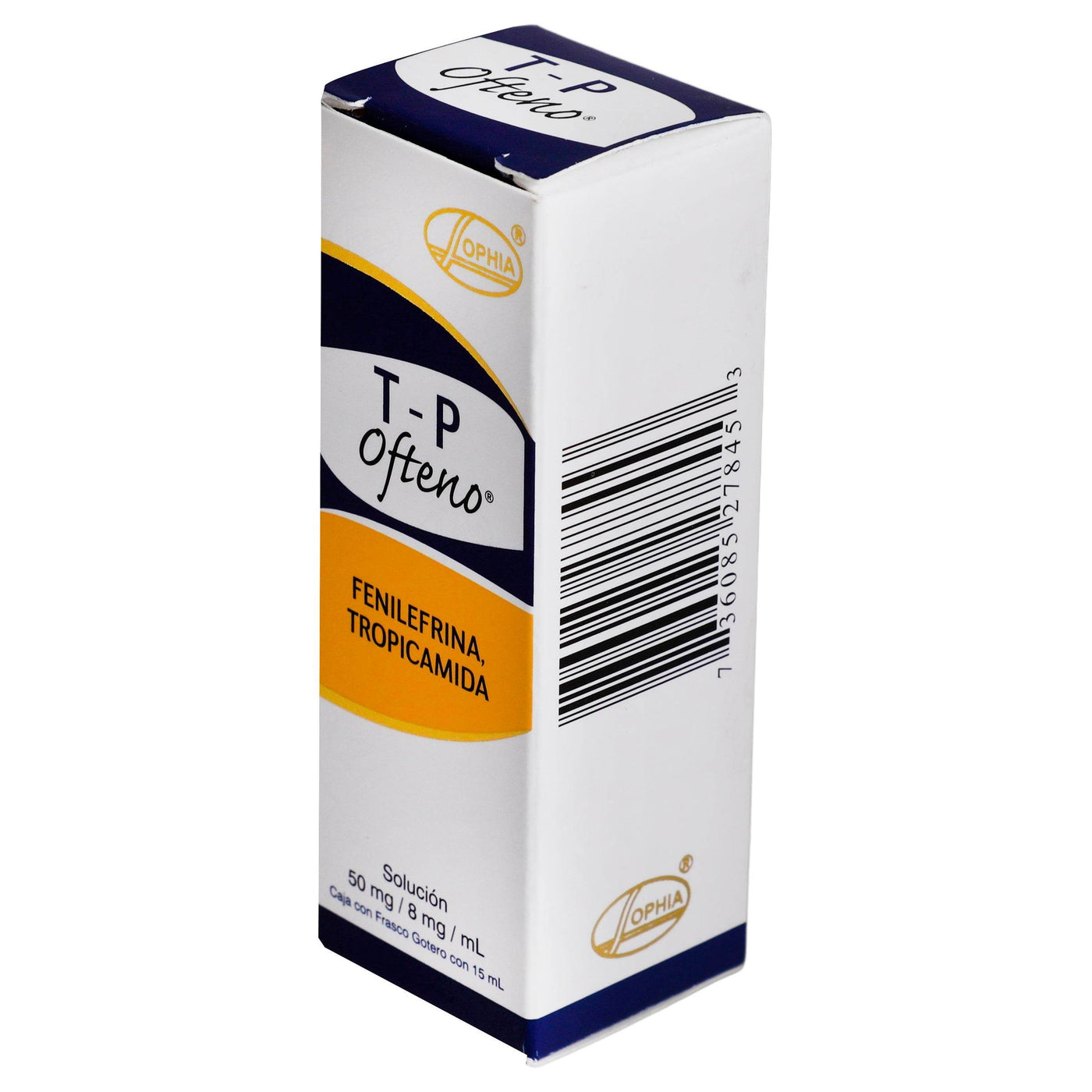 T-P Ofteno Gotas 50Mg/8Mg/Ml 15Ml (Fenilefrina/Tropicamida) — WeCare Pharma