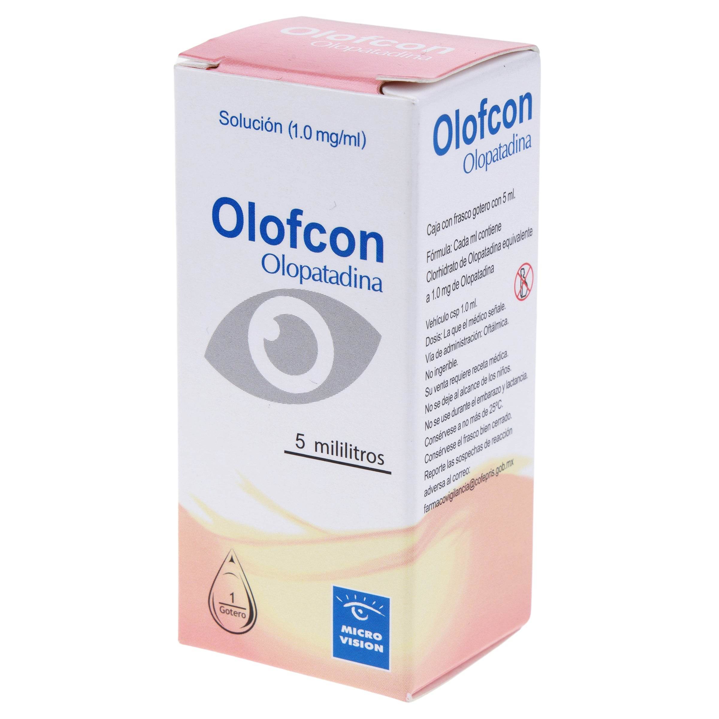 Olofcon Gotas 1Mg/Ml 5Ml (Olopatadina) — WeCare Pharma