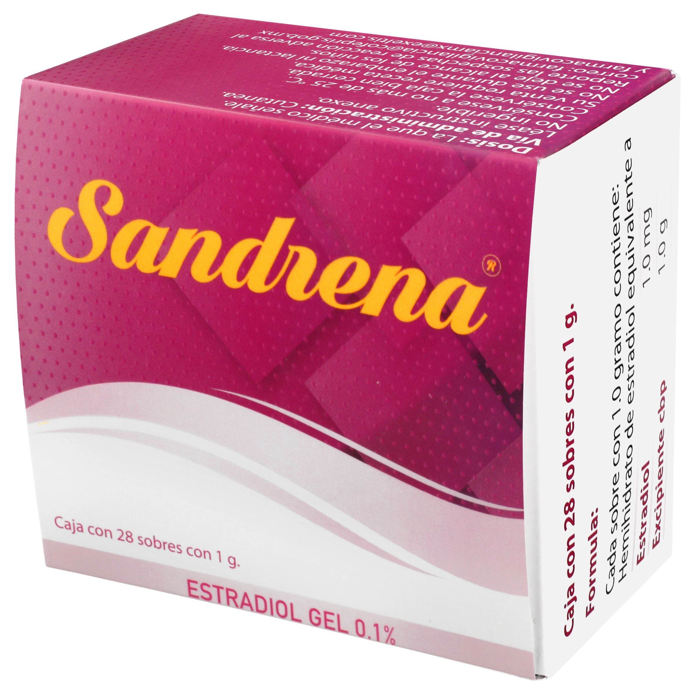 Sandrena Gel Sobres 0.1% Con 28 (Estradiol) — WeCare Pharma